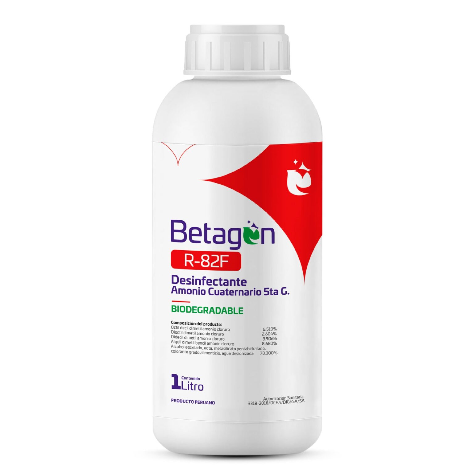 BETAGEN R82F – DESINFECTANTE X LITRO – Residuos