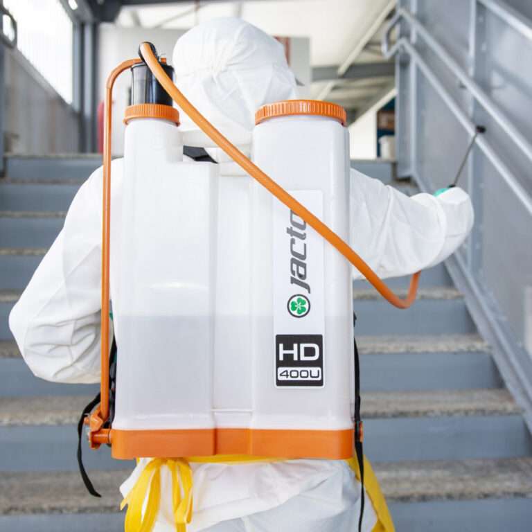 JACTO HD 400U | PULVERIZADOR MANUAL BLANCO – 16 LITROS – Residuos